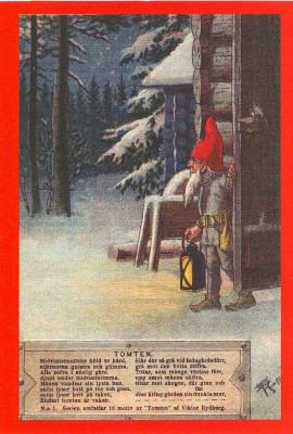 Tomten Nr 1-10 af Viktor Rydberg